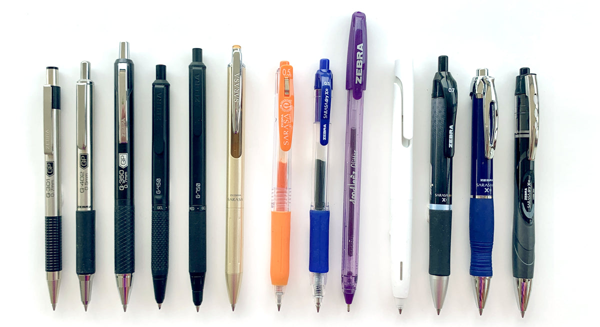 The Gel Pen Guide Zebra Pen