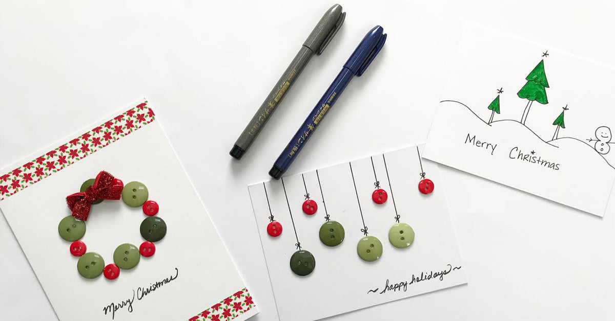 How to Make Your Own Holiday Cards – Zebra Pen