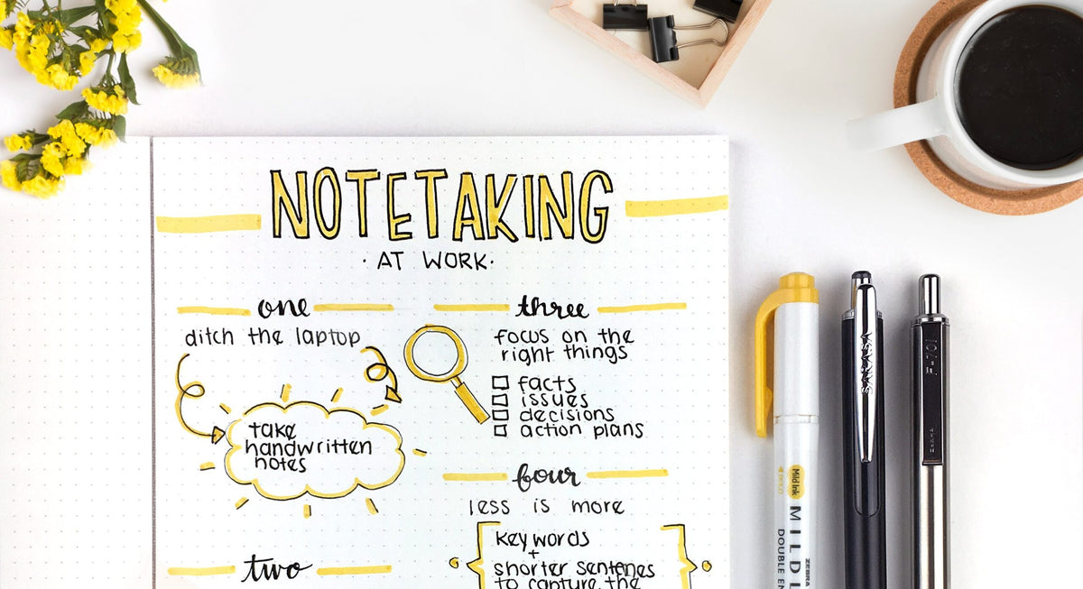 5 Simple Strategies for Taking Better Notes at Work – Zebra Pen
