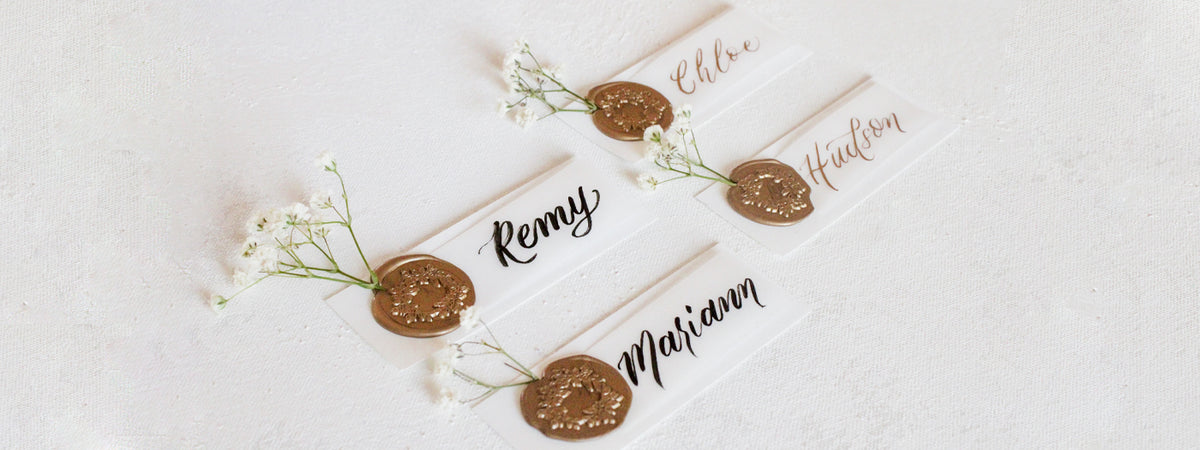 How to Create Place Cards – Zebra Pen