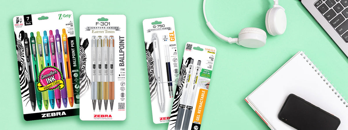 6 Must-Have Zebra Pens for Back to School Success