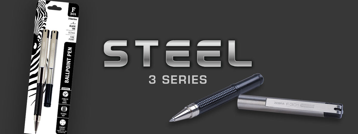 F-301 COMPACT: A STYLISH AND DURABLE PORTABLE PEN – Zebra Pen
