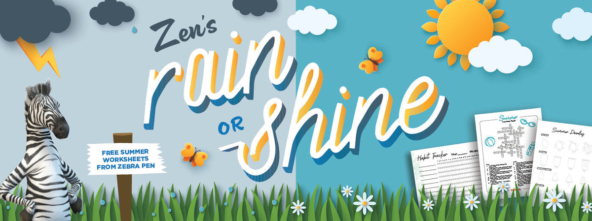 Summer Activities for a Zen Summer – Zebra Pen