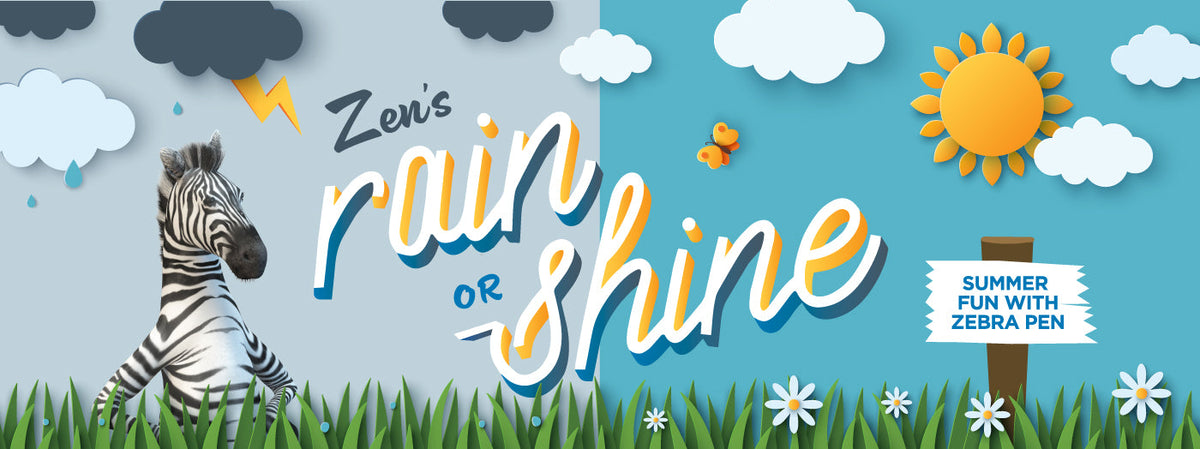 Zen Days of Summer with Zebra Pen