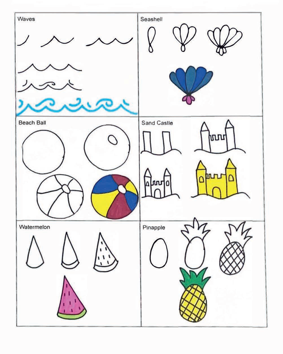 Summer Doodles – Zebra Pen