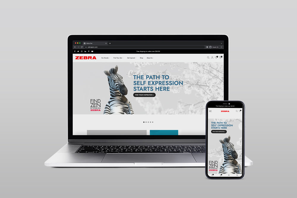 Zebra Pen Announces New Website Launch