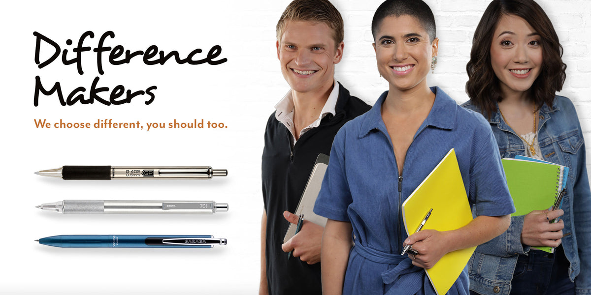 Zebra Pen Embraces Different in New Difference Makers Campaign with En