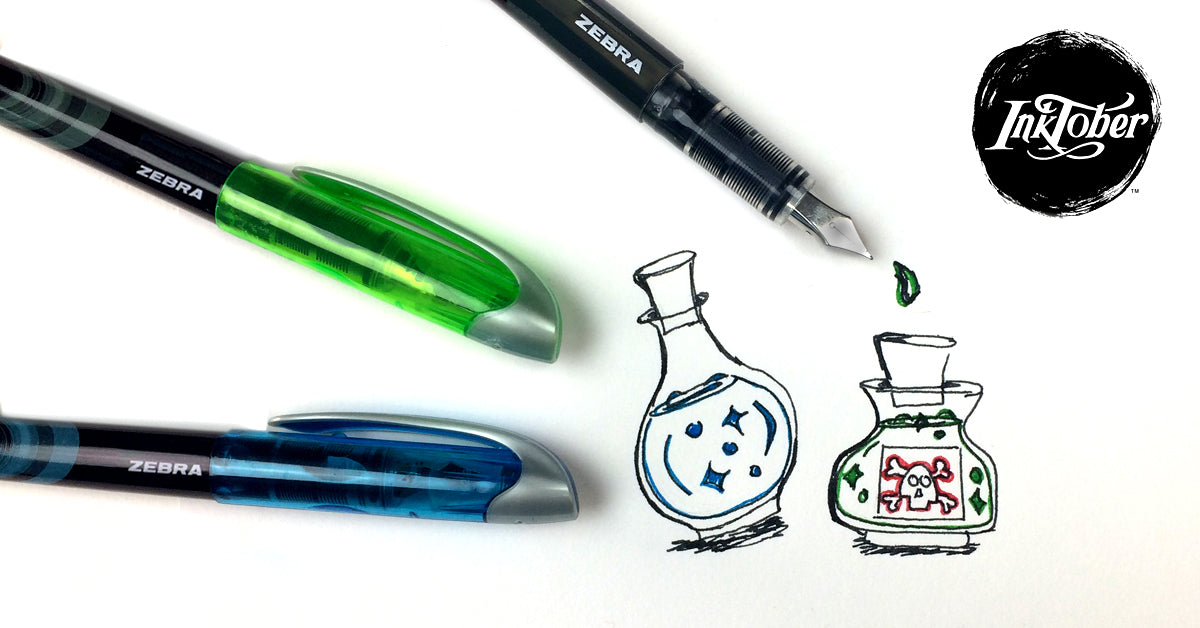 Best Drawing Tips To Use During Inktober – Zebra Pen