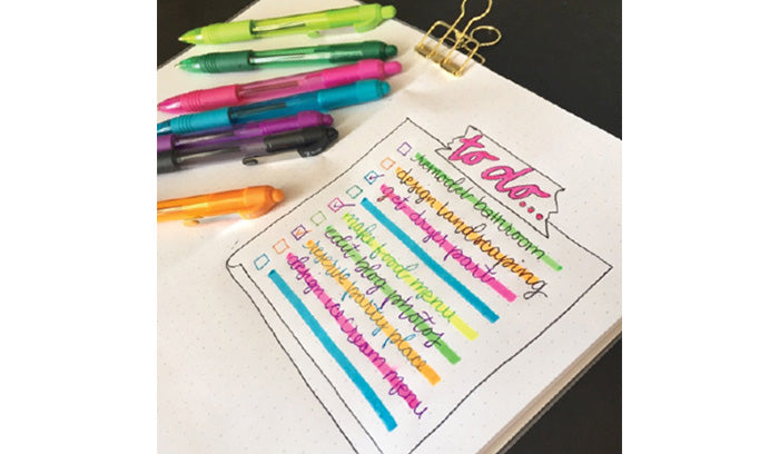 Fun & Colorful To-Do List – Zebra Pen